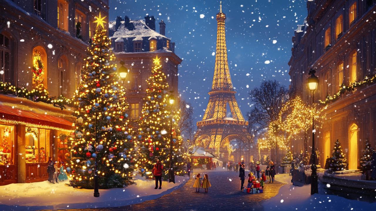 Visiter Paris à Noël : activités incontournables pour toute la famille